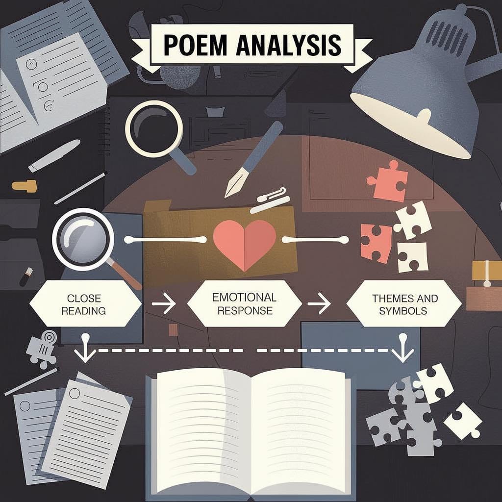 Poem Analysis: A Step-By-Step Guide Poem Analysis: A Step-By-Step Guide