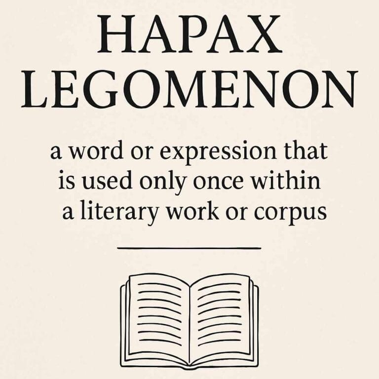 What Is a Hapax Legomenon? Definition, Origin, and Examples