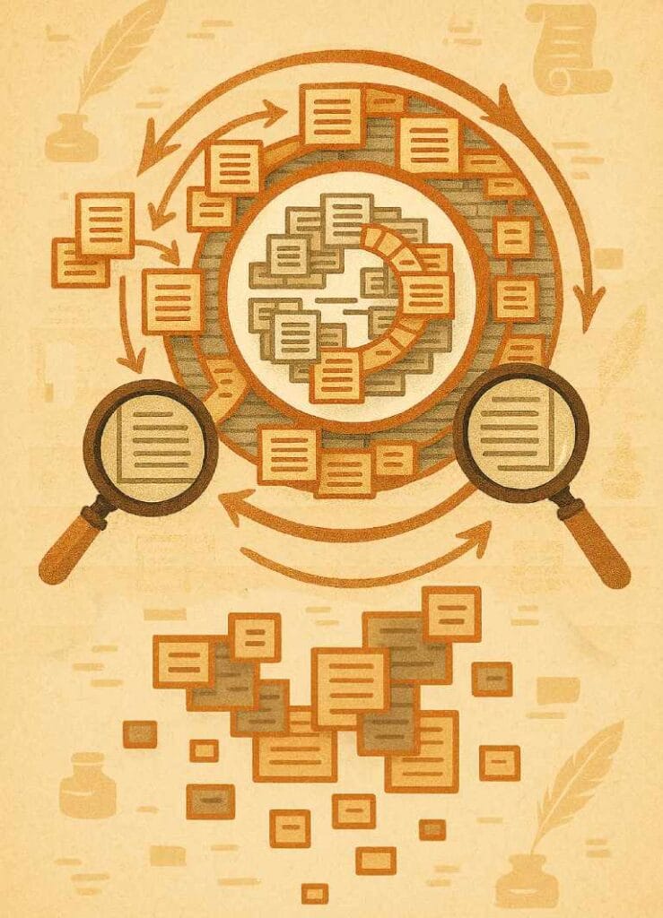 What is the Hermeneutic Circle in Literature?